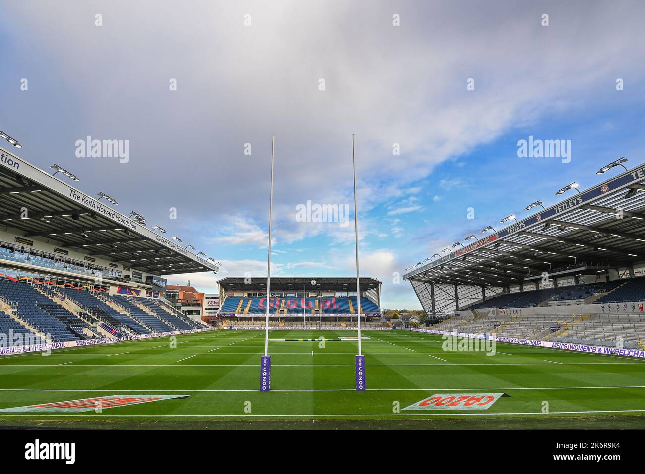 General view of Headingley Stadium, venue for today's Rugby League ...