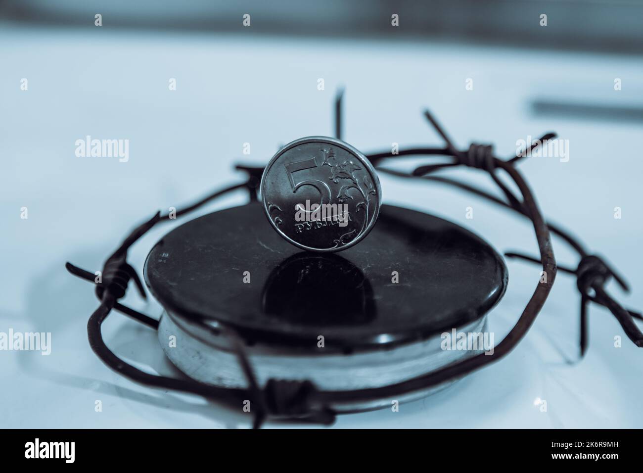 Restrictions causing shortages in gas supplies, burners Gas stove with ...