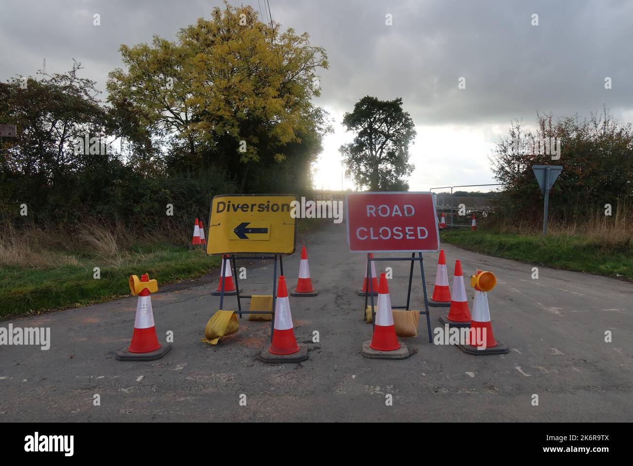 HS2 High-speed rail. Warwickshire. England Stock Photo - Alamy