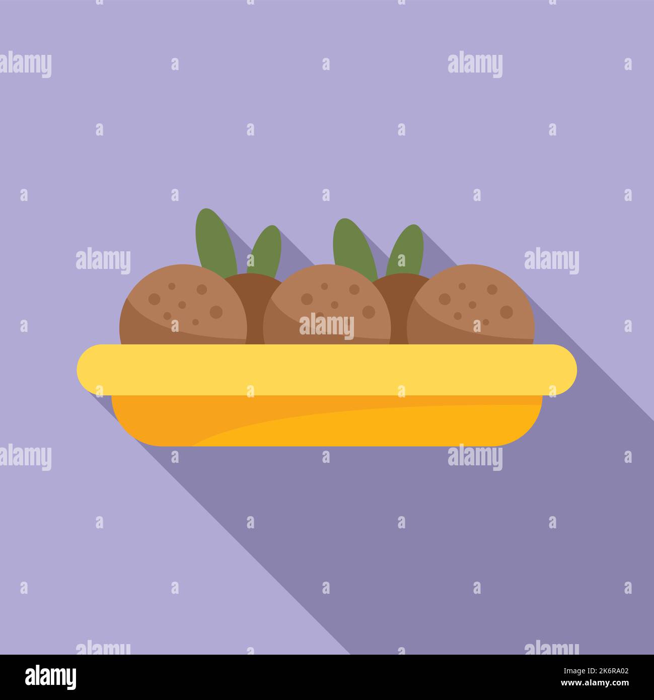 Delicious pita sandwich fried Stock Vector Images - Alamy