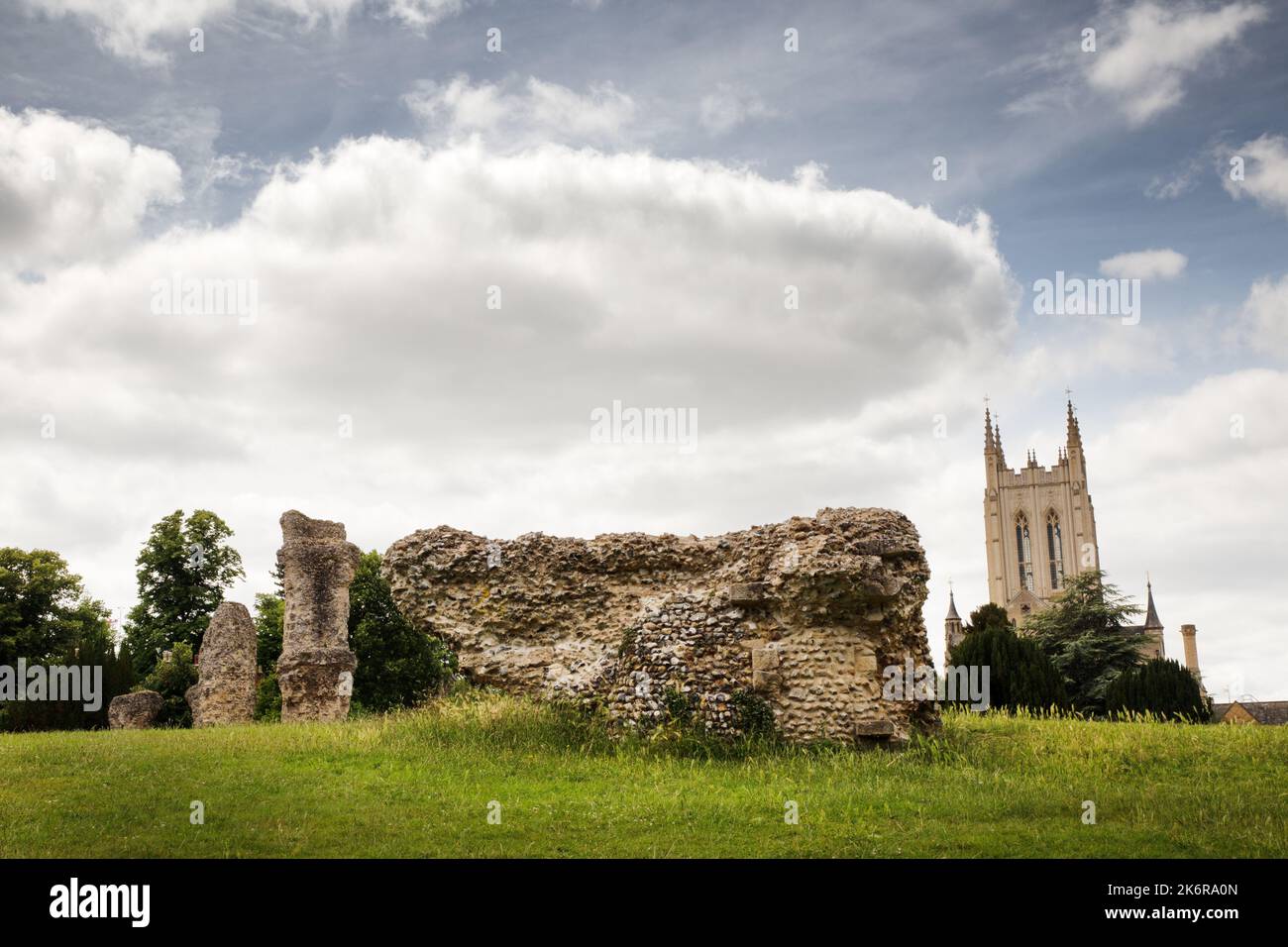 The Abbey Ruins in bury st edmunds park grounds was once one of the ...