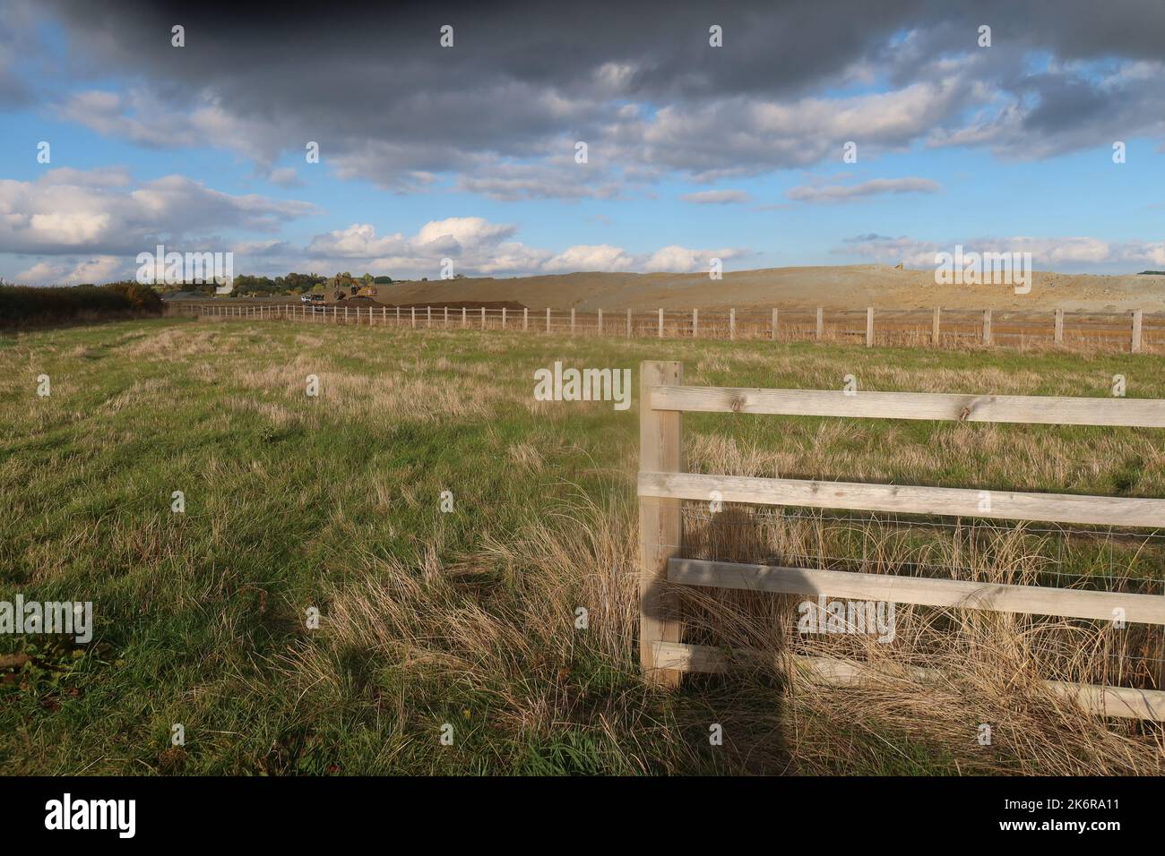 HS2 High-speed rail. Warwickshire. England Stock Photo - Alamy