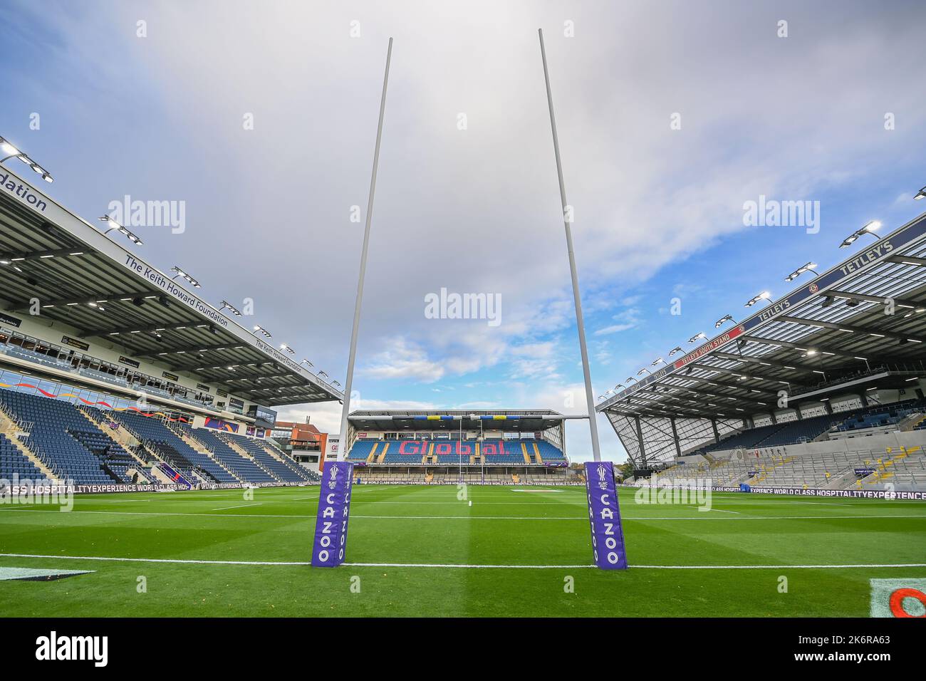 General view of Headingley Stadium, venue for today's Rugby League ...