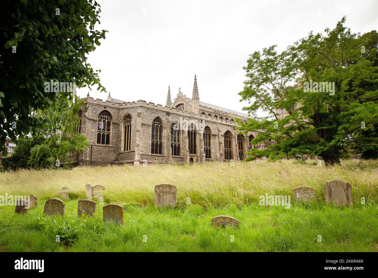 St Mary's Church in Bury St Edmunds is one of the largest parish ...