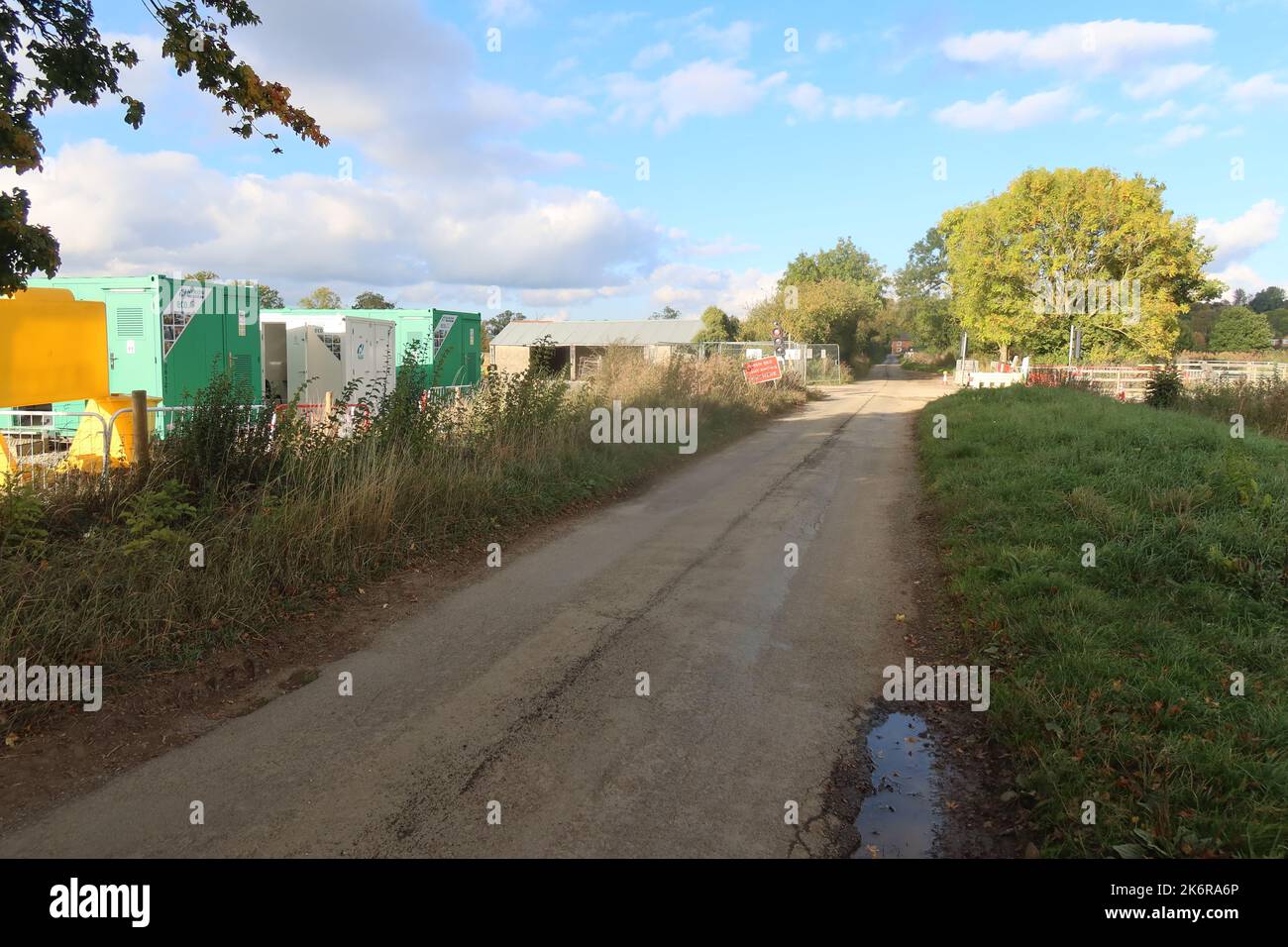 HS2 High-speed rail. Warwickshire. England Stock Photo - Alamy