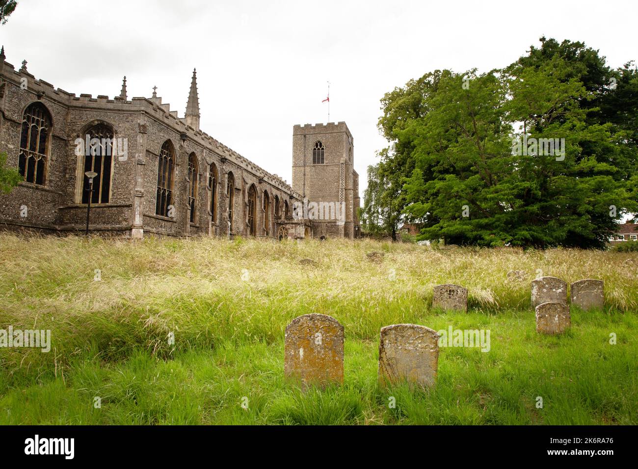 St Mary's Church in Bury St Edmunds is one of the largest parish ...