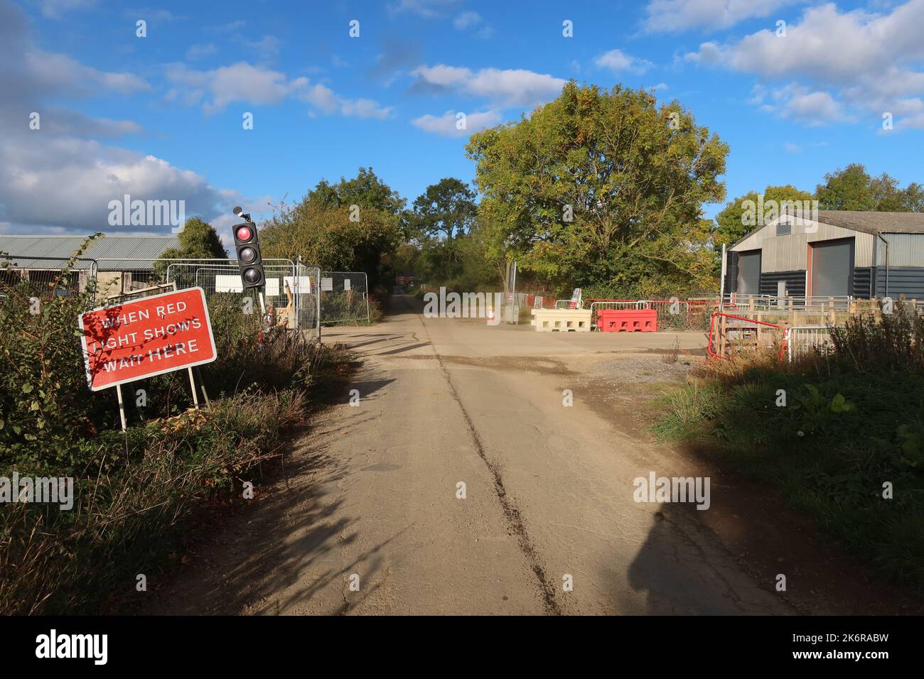 HS2 High-speed rail. Warwickshire. England Stock Photo - Alamy
