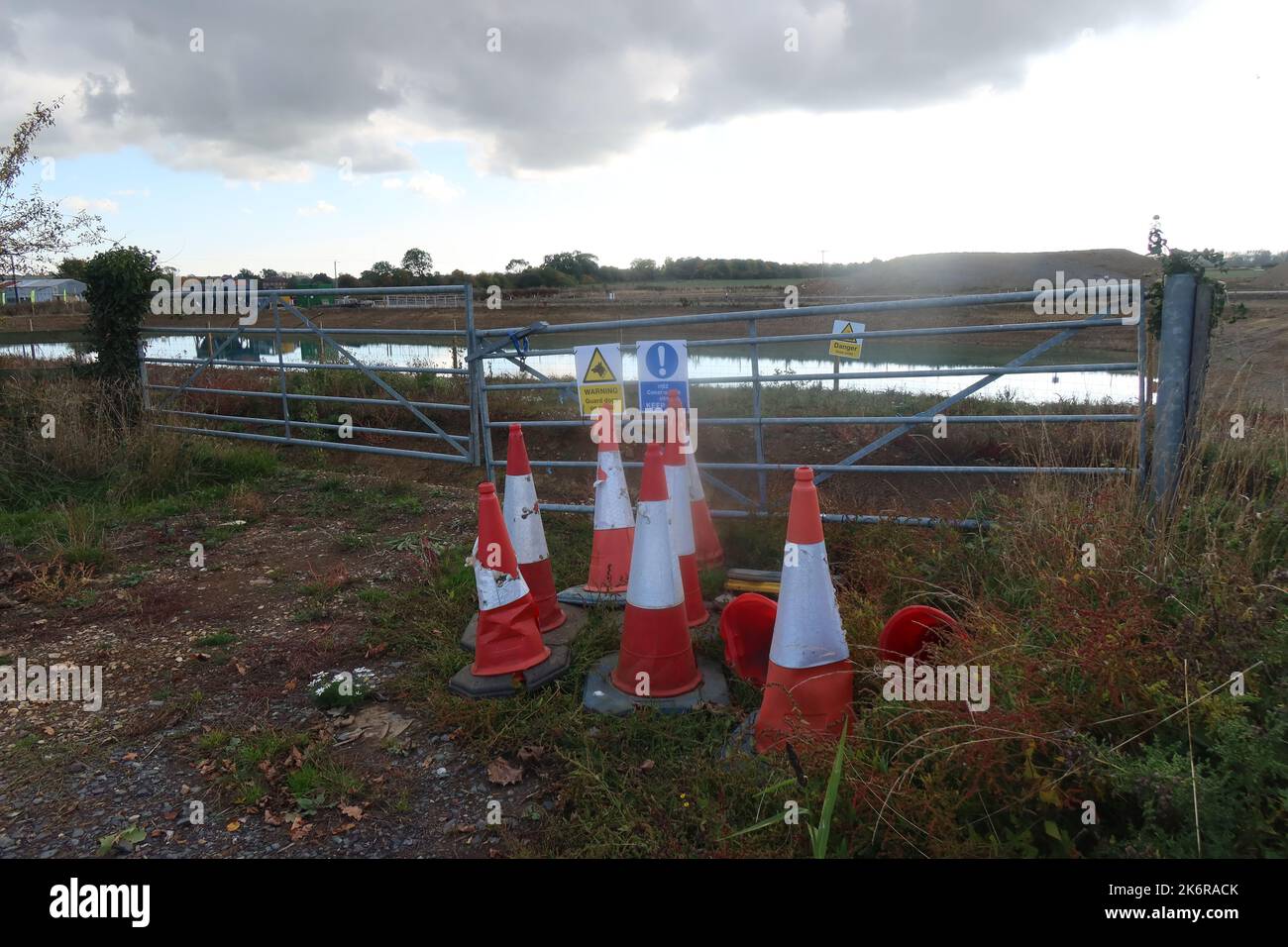 HS2 High-speed rail. Warwickshire. England Stock Photo - Alamy