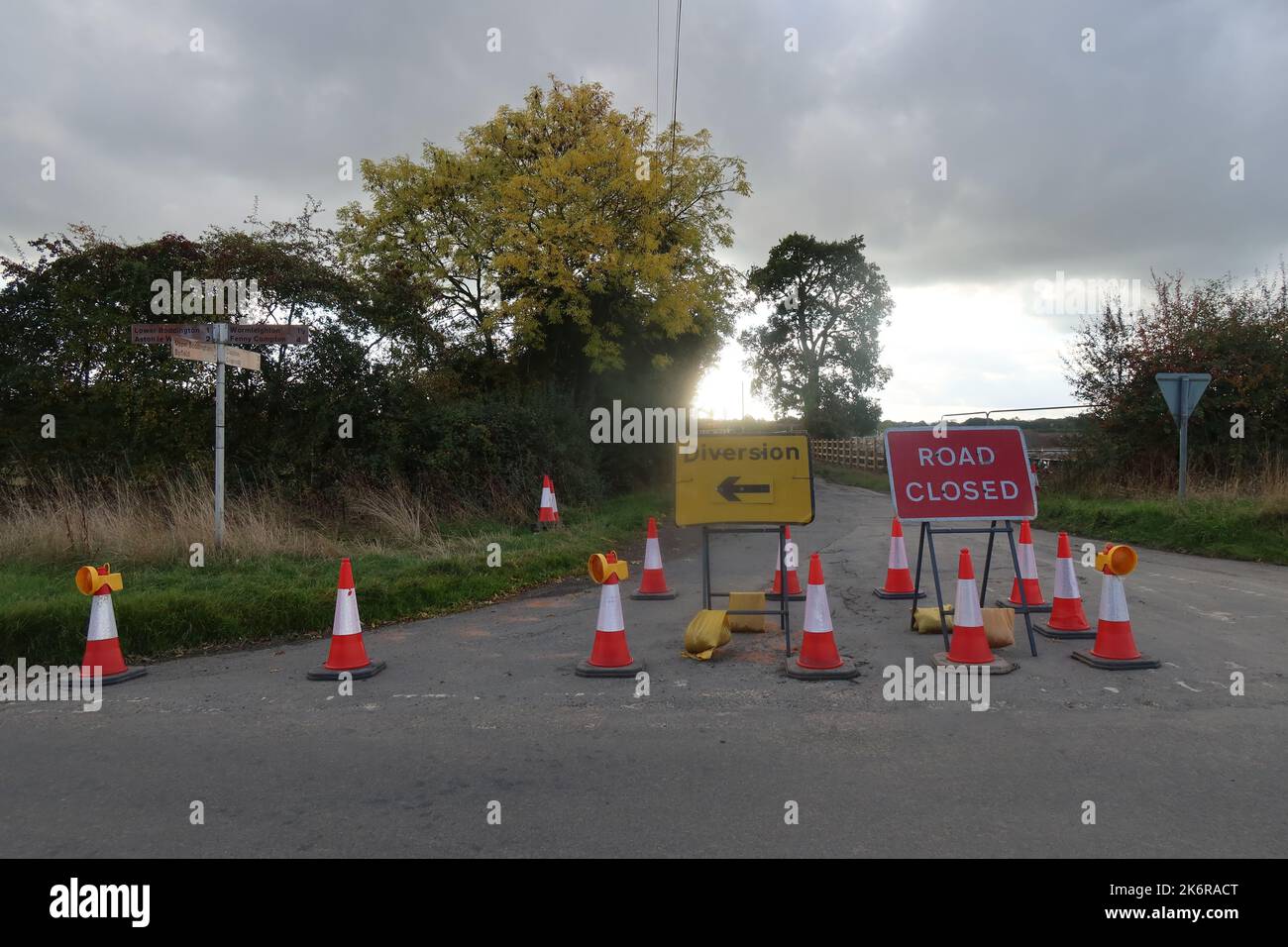 HS2 High-speed rail. Warwickshire. England Stock Photo - Alamy
