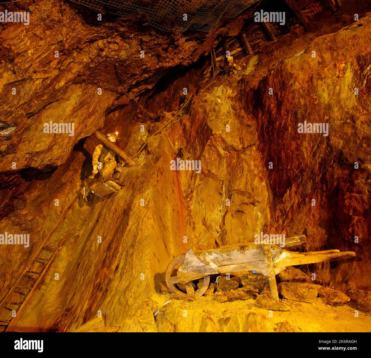 Sygun, Copper Mine, Beddgelert, Caernarfon, United Kingdom Stock Photo ...
