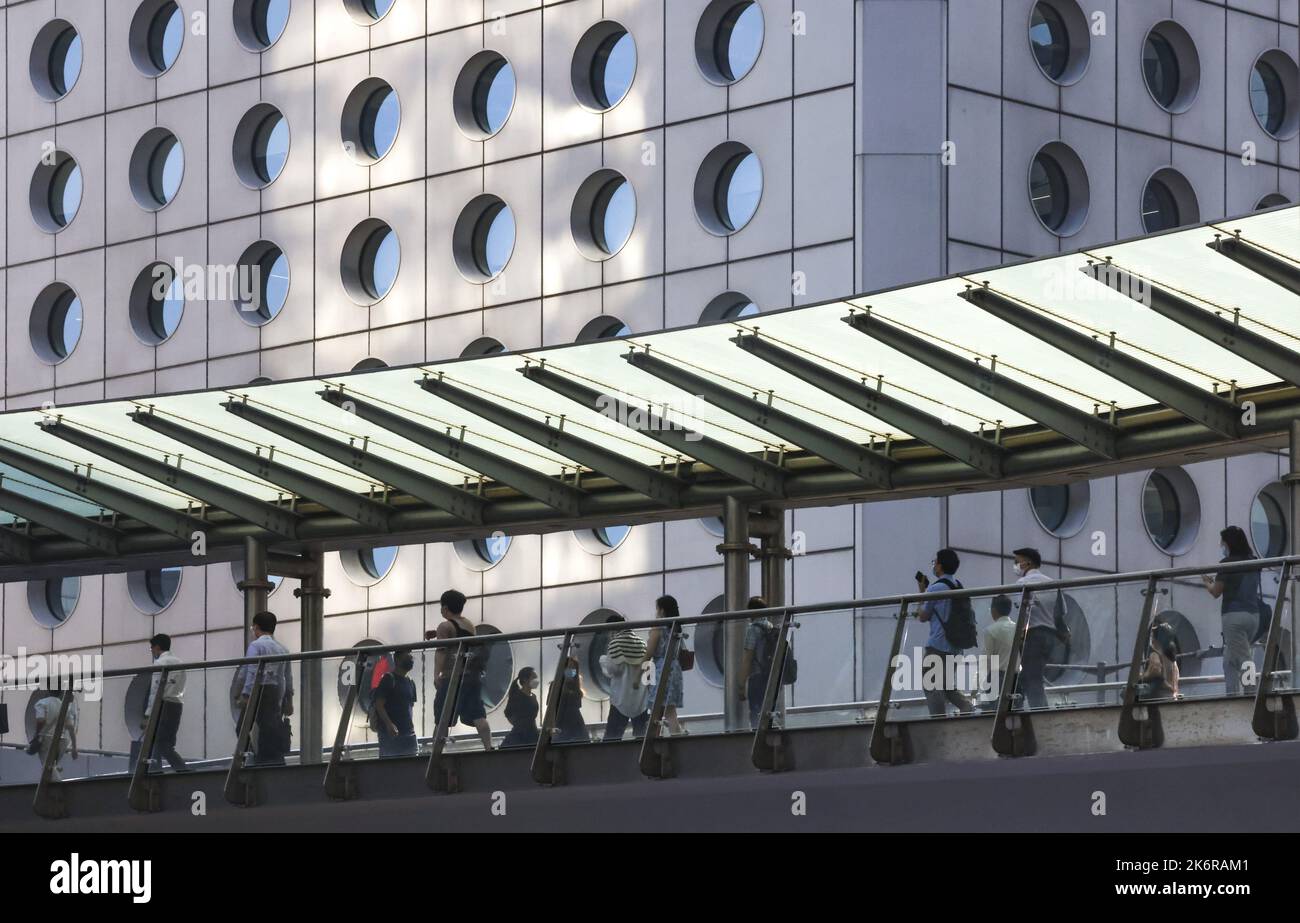 People going to work in Central. 14SEP22 SCMP / Jonathan Wong Stock ...