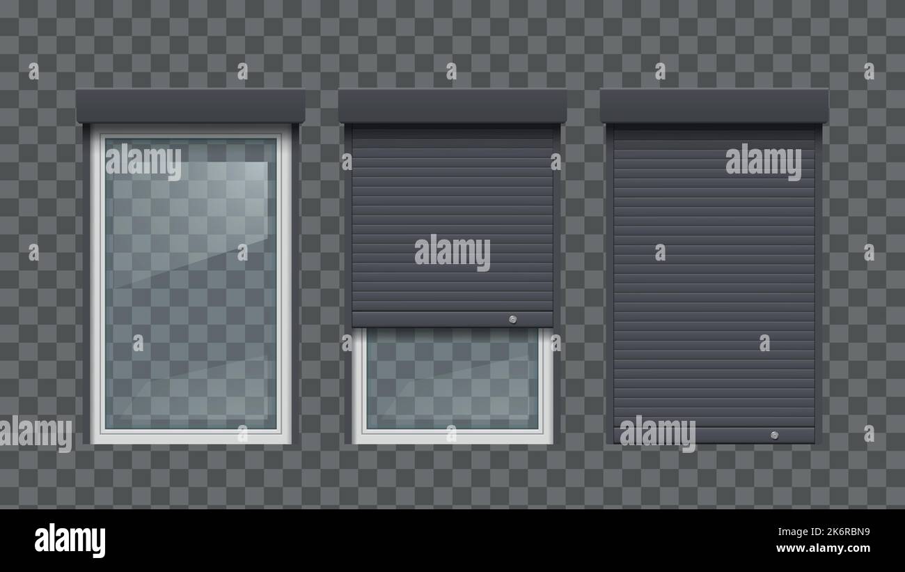 Front view windows on Stock Vector Images - Alamy