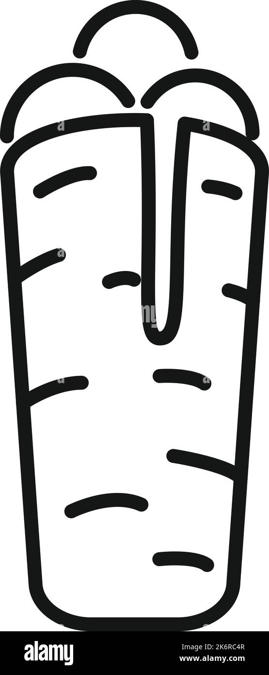 Falafel wrap icon outline vector. Cooking plate. Vegan cucumber Stock ...