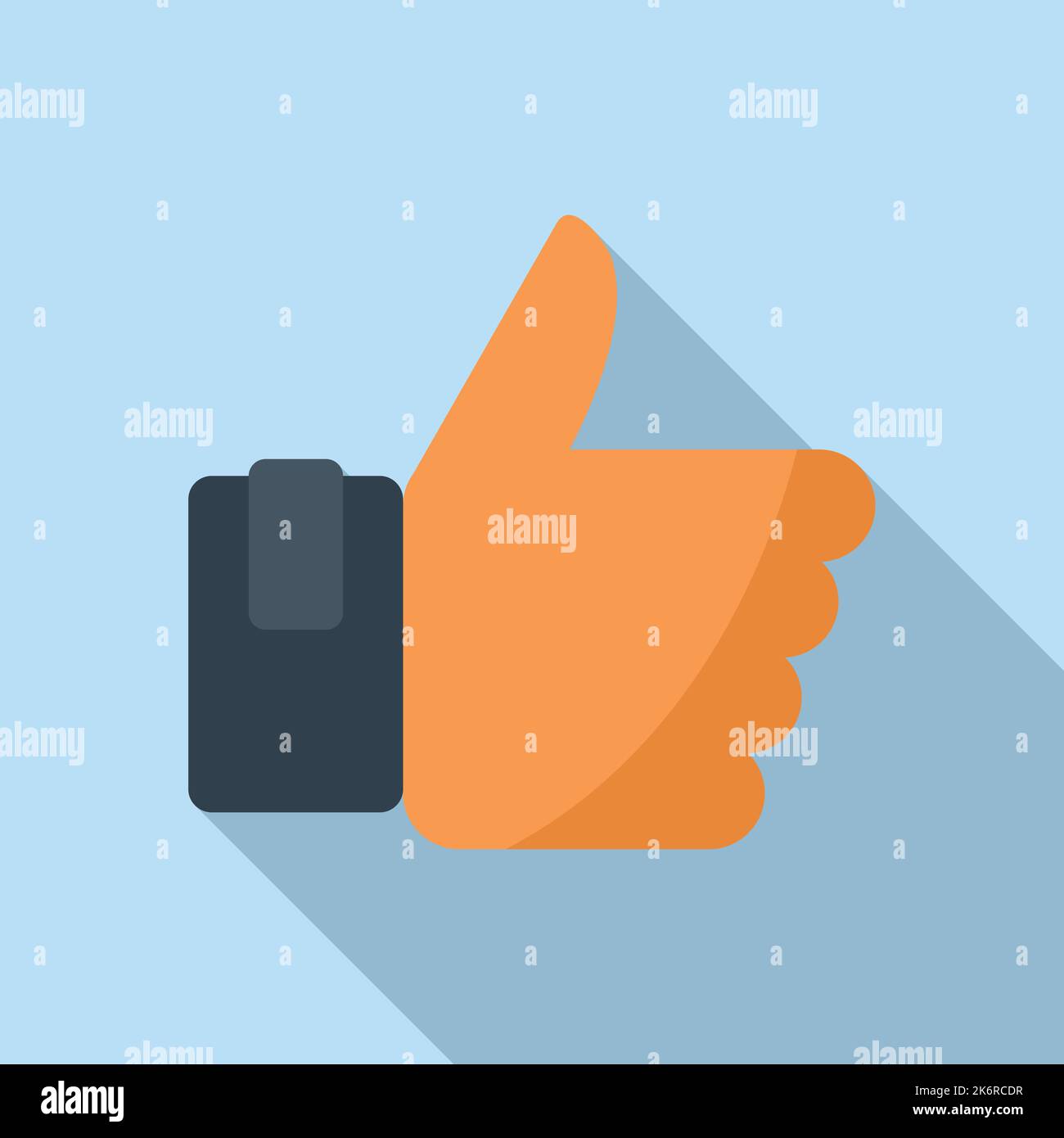 Like repost icon flat vector. Report market. Data document Stock Vector ...