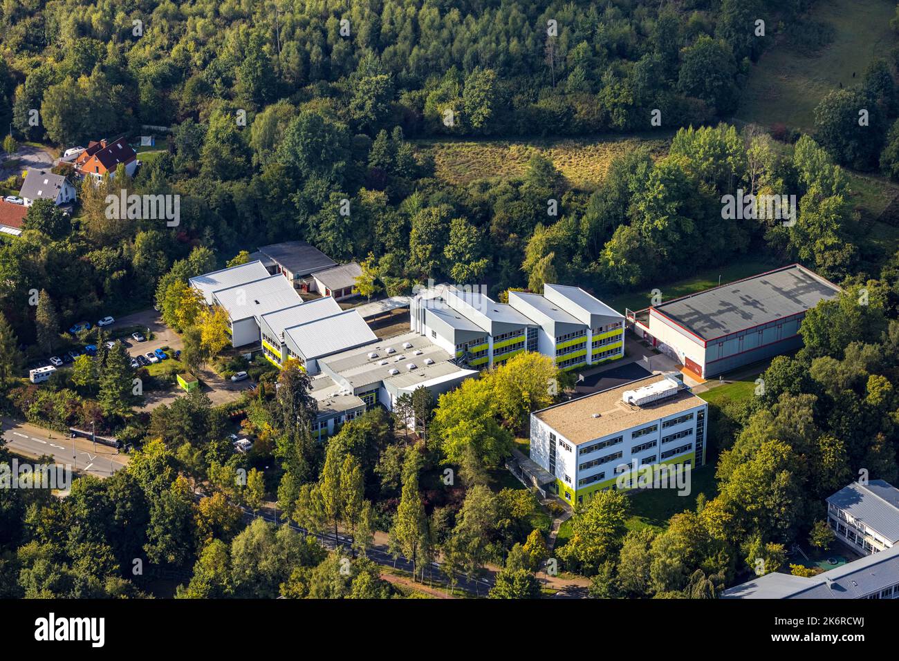 Stadt gesamtschule menden haus 1 hi-res stock photography and images ...