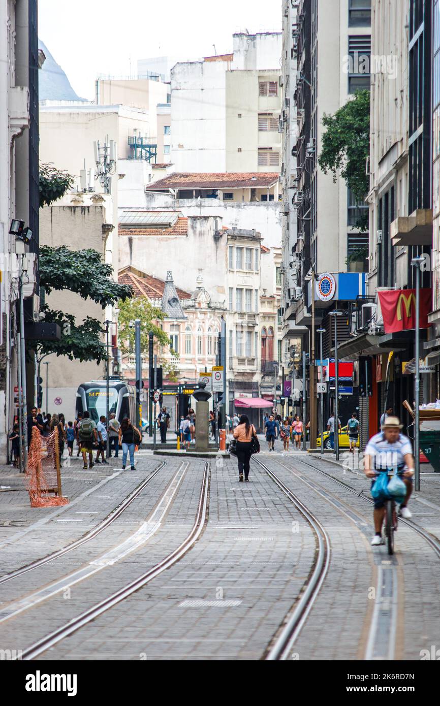 Seventh of September Street in Rio de Janeiro, Brazil - July 16, 2022 ...