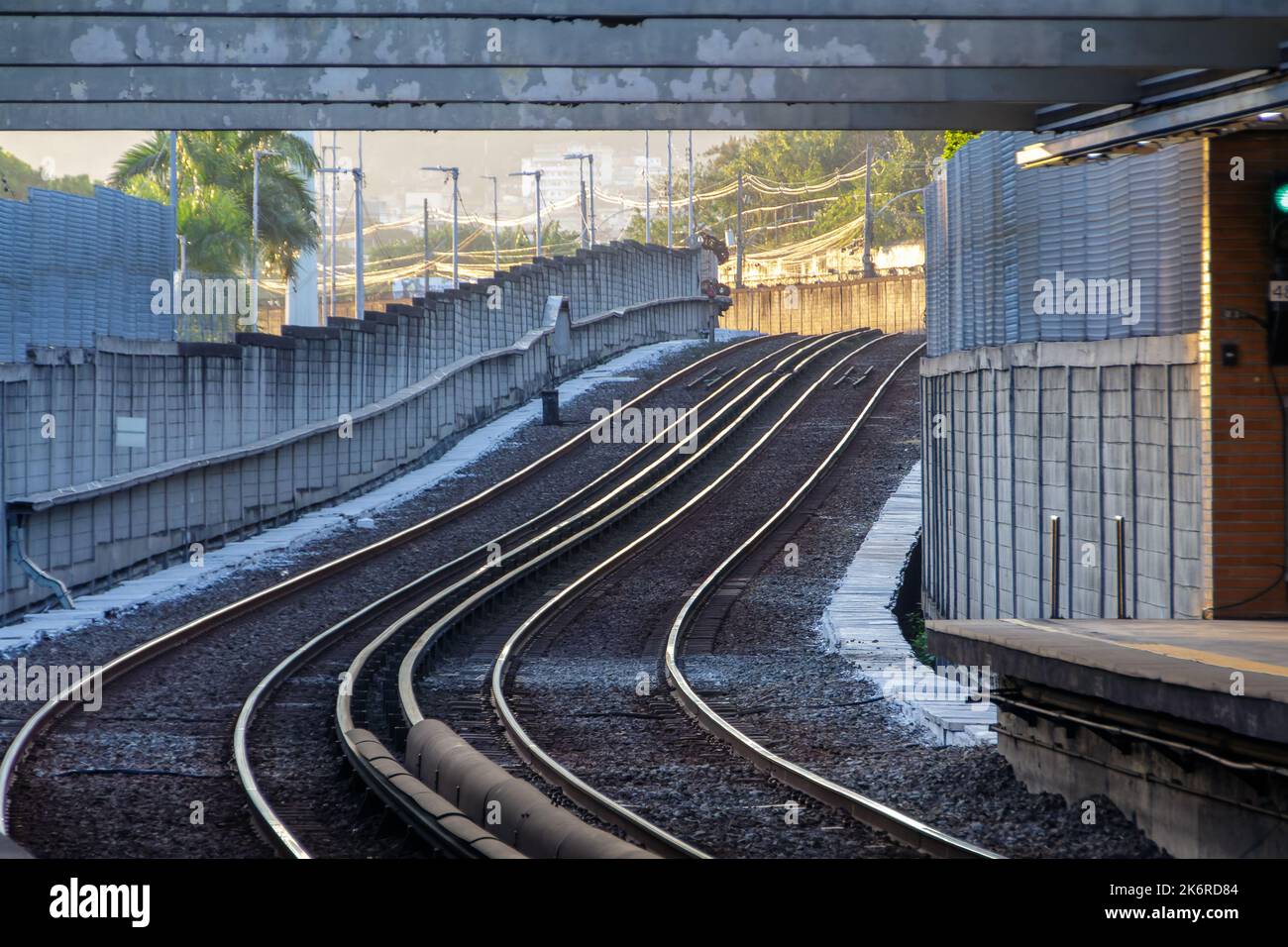 subway station in Rio de Janeiro, Brazil - September 07, 2022: subway ...