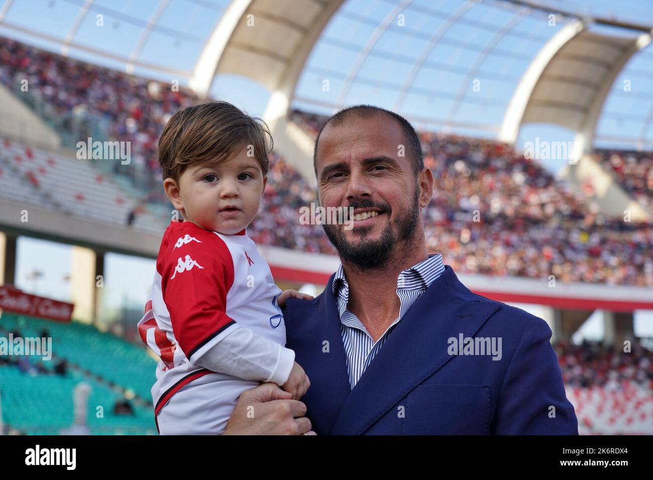 Bari, Italy. 15th Oct, 2022. DS Ciro Polito (SSC Bari) during SSC Bari ...