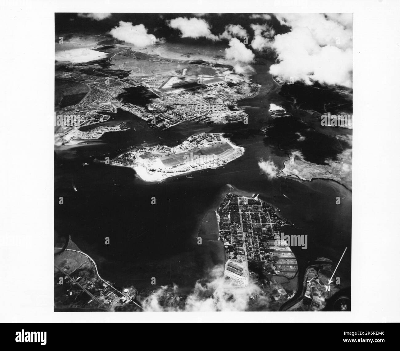 Photograph of Pearl HarborPearl Harbor, Oahu, T.H., May 21, 1942. Lower ...