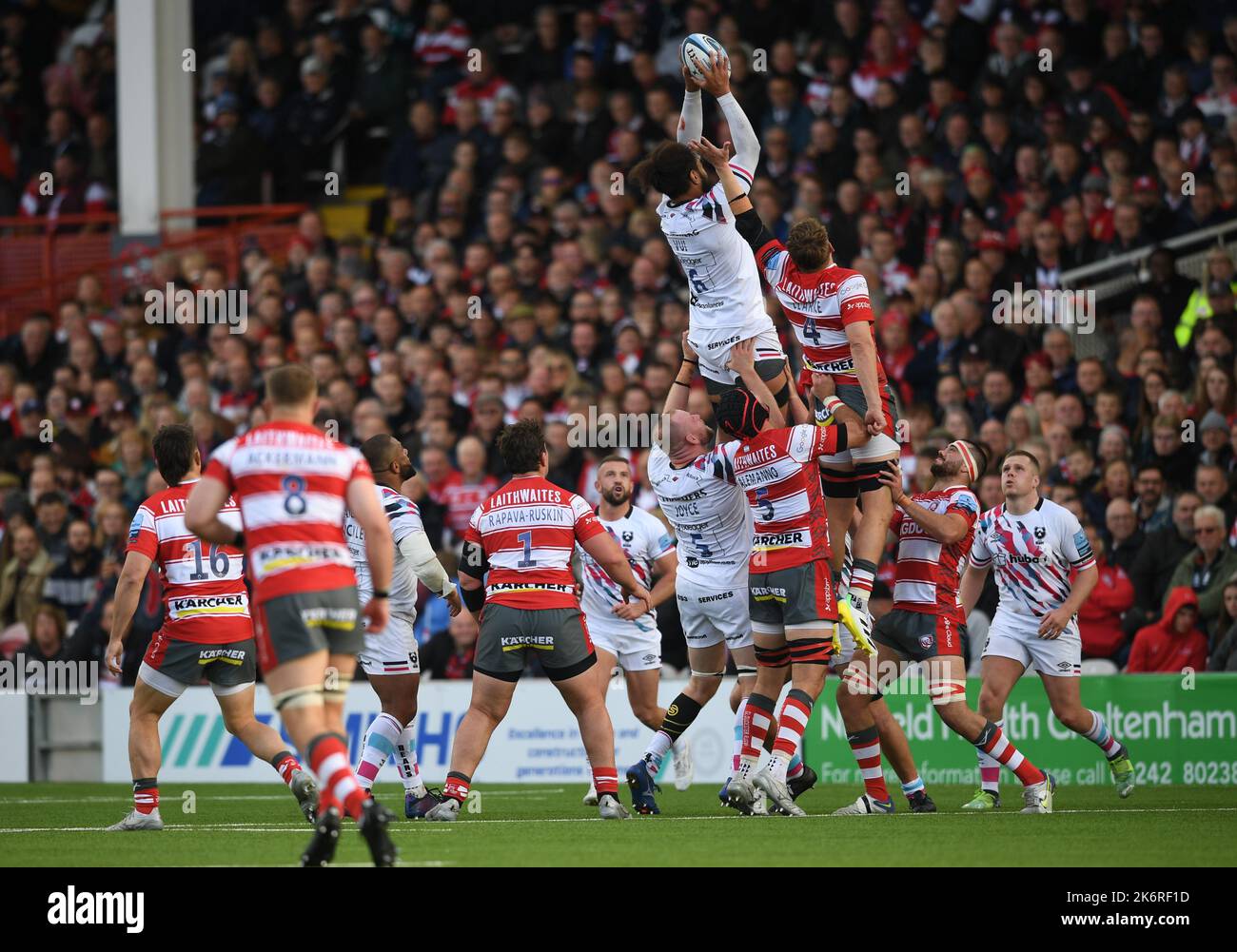 Kingsholm Stadium, Gloucester, UK. 16th Oct, 2022. Gallaher Premiership ...