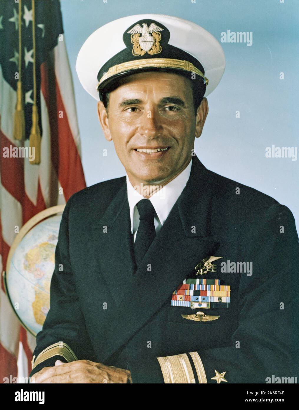 Rear Admiral Richard Lyon Stock Photo - Alamy