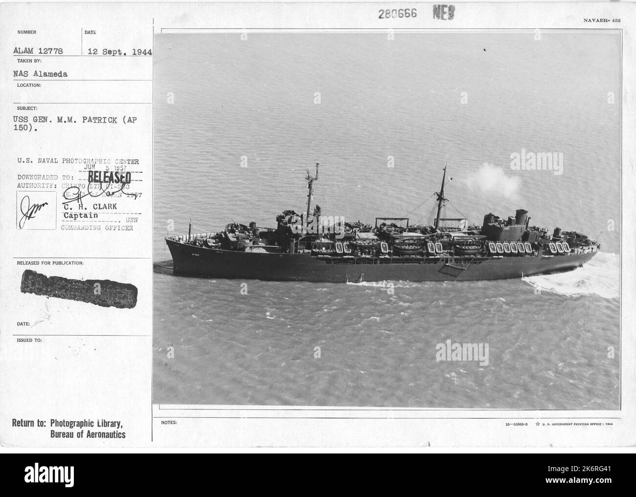 USS General M.M. Patrick Stock Photo - Alamy