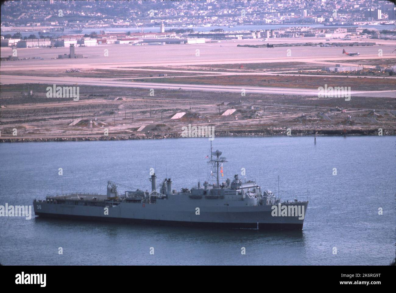 Dock Landing Ship USS Anchorage (LSD-36) at San Diego Bay ...
