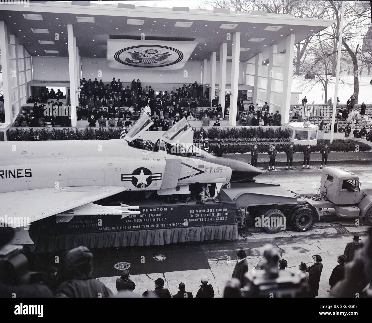 Phantom II During Kennedy Inauguration Day Parade Stock Photo - Alamy