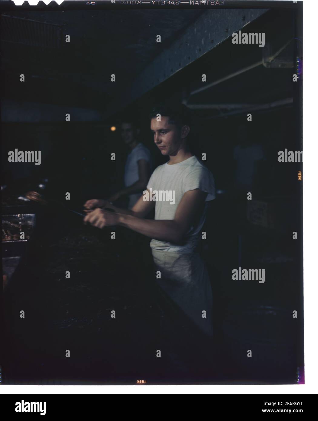 Operation "Sandy" Aboard the USS Midway (CVB-41) in the Atlantic Stock ...