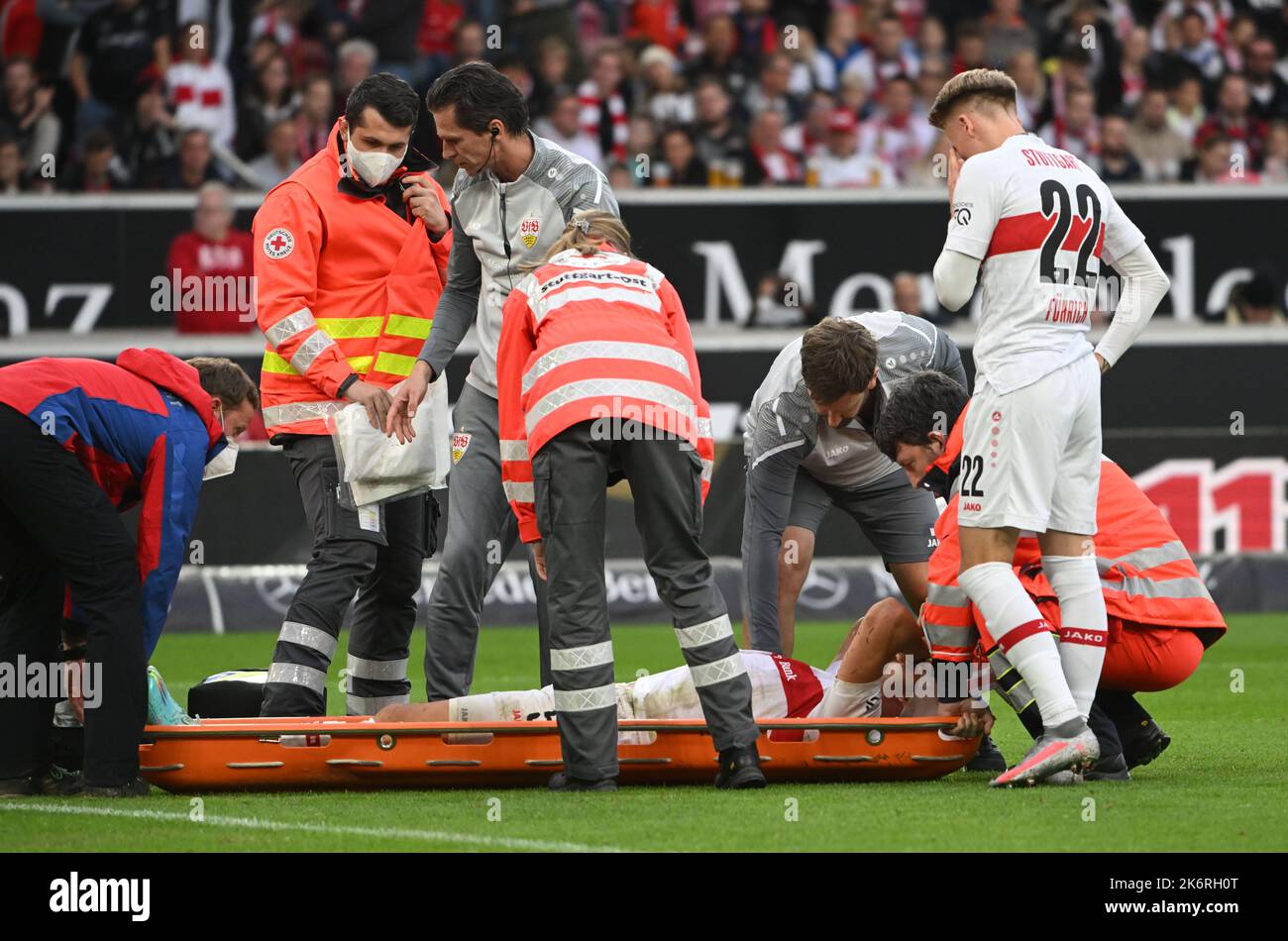 Stuttgart, Germany. 15th Oct, 2022. Soccer: Bundesliga, VfB Stuttgart ...