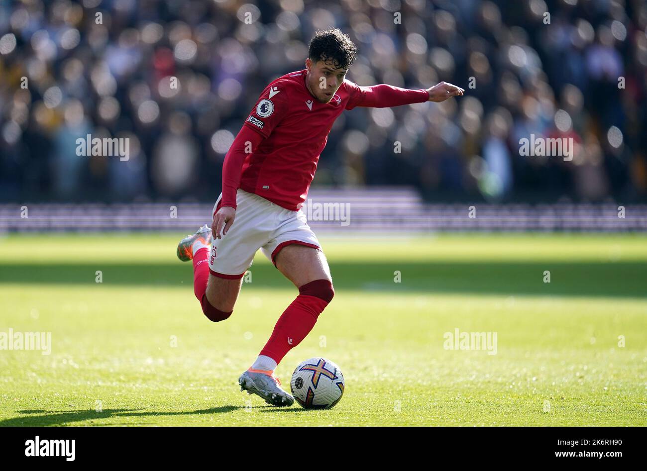 Nottingham Forest's Neco Williams during the Premier League match at ...