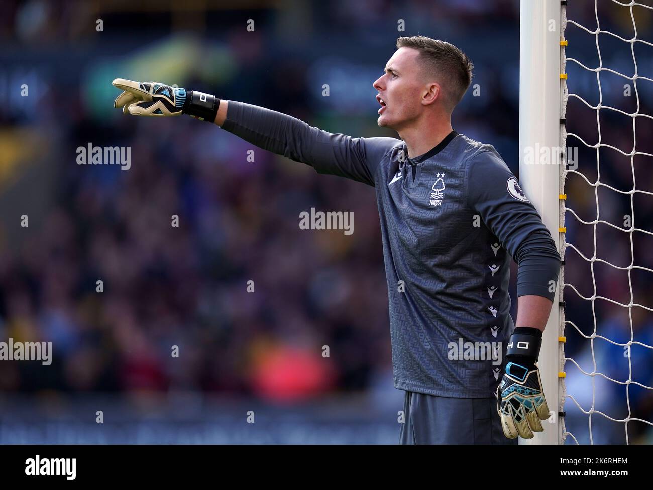 Nottingham Forest goalkeeper Dean Henderson during the Premier League ...