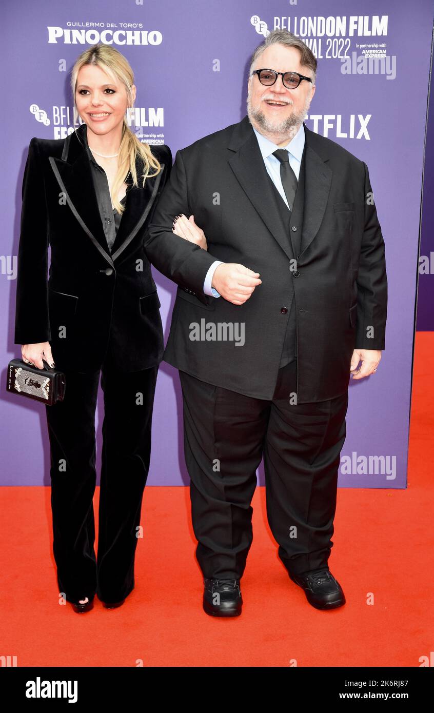 London, UK. Guillermo Del Toro, Kim Morgan. Guillermo del Toro's ...