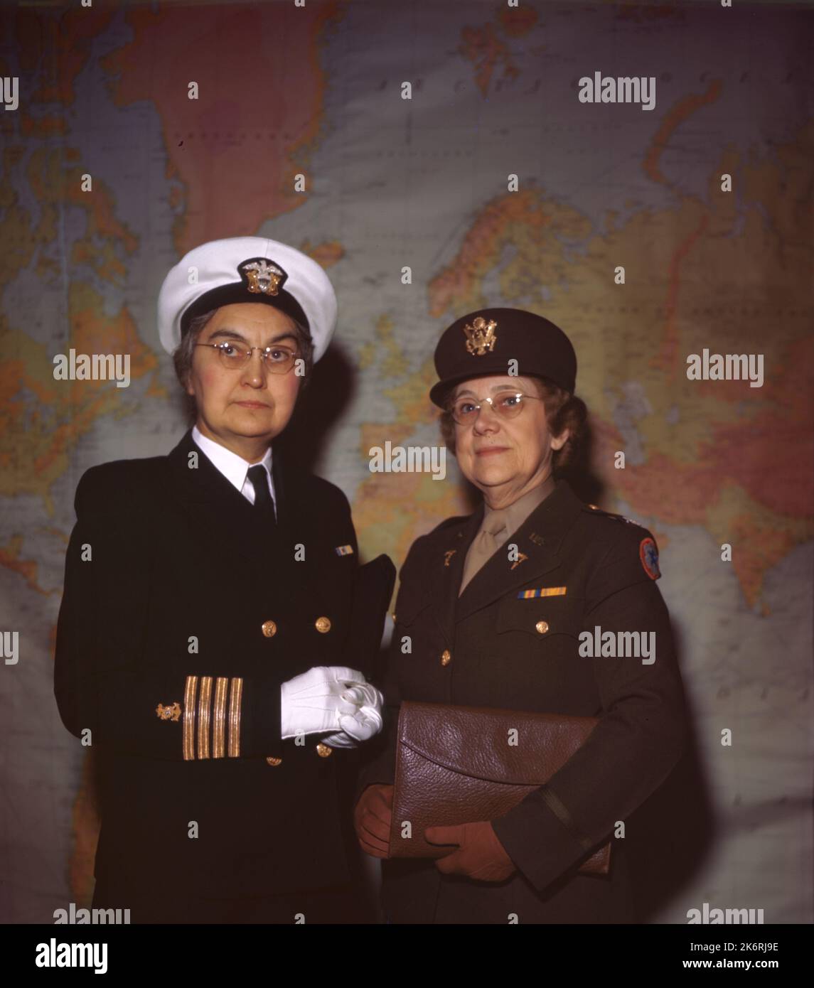 Captain Sue S. Dauser and Colonel Florence Blanchfield Stock Photo - Alamy