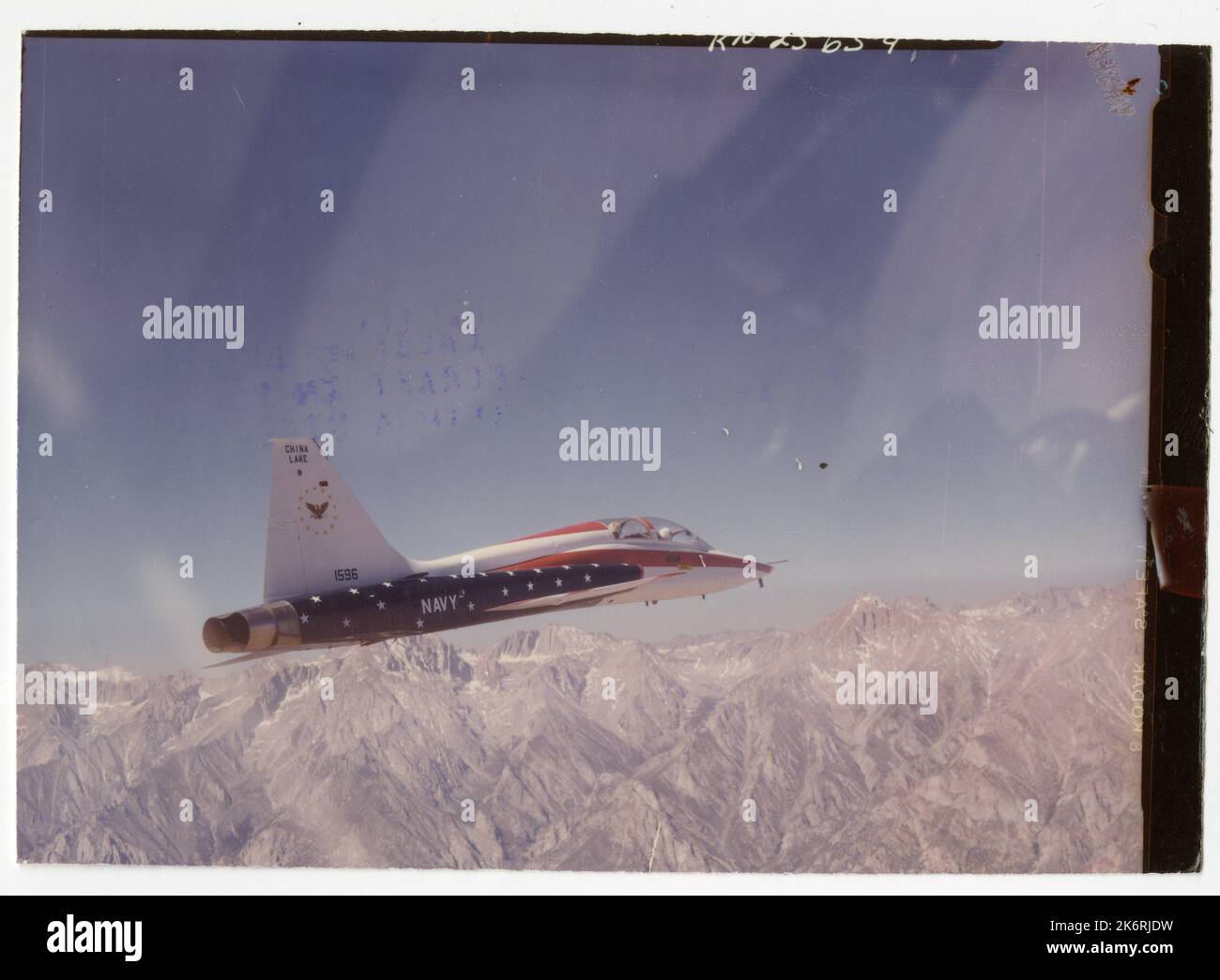 T-38A Talon Trainer over the Sierra Nevada Mountains"Sierra Nevada ...