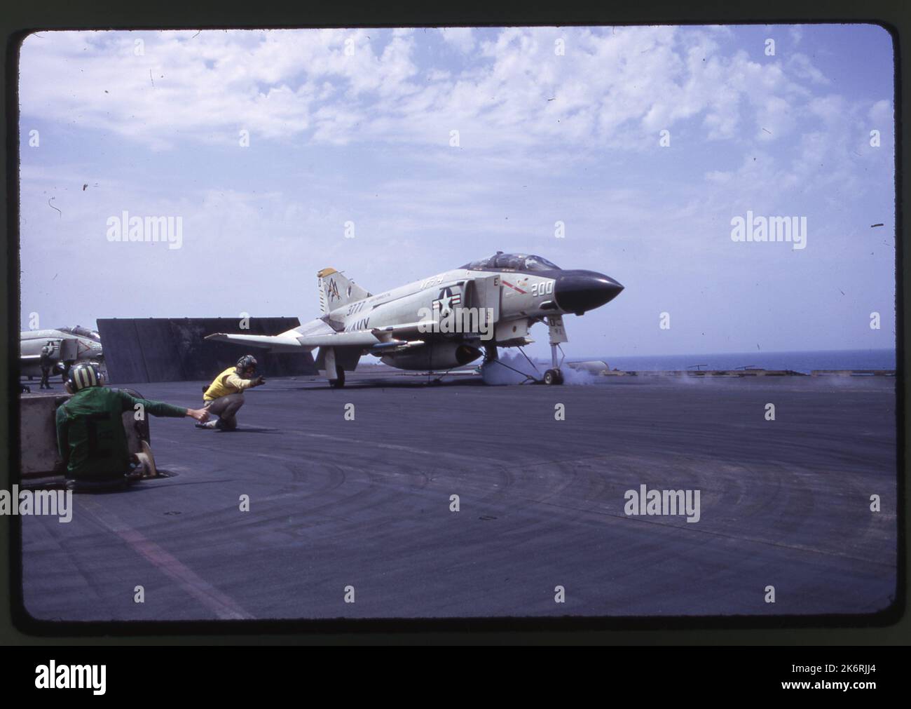 Photograph - Launching of a Fighter Squadron 74 (VF-74) F-4J Phantom ...