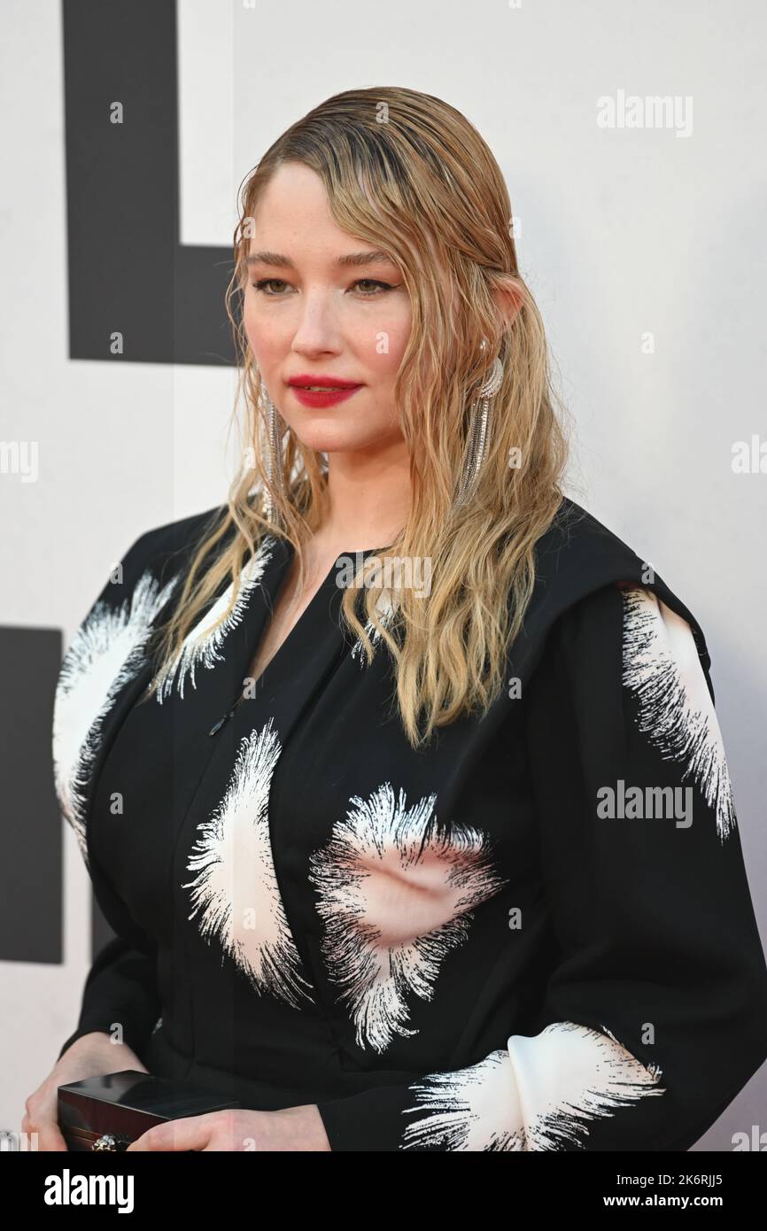 London, UK. 15th Oct, 2022. Haley Bennett arrive at the TILL - The ...