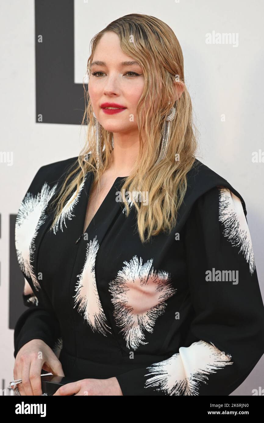 London, UK. 15th Oct, 2022. Haley Bennett arrive at the TILL - The ...