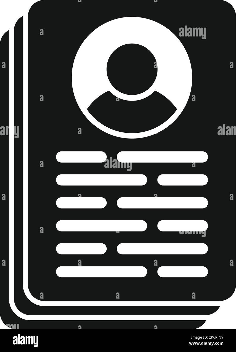 Paper target icon simple vector. People audience. Customer group Stock ...