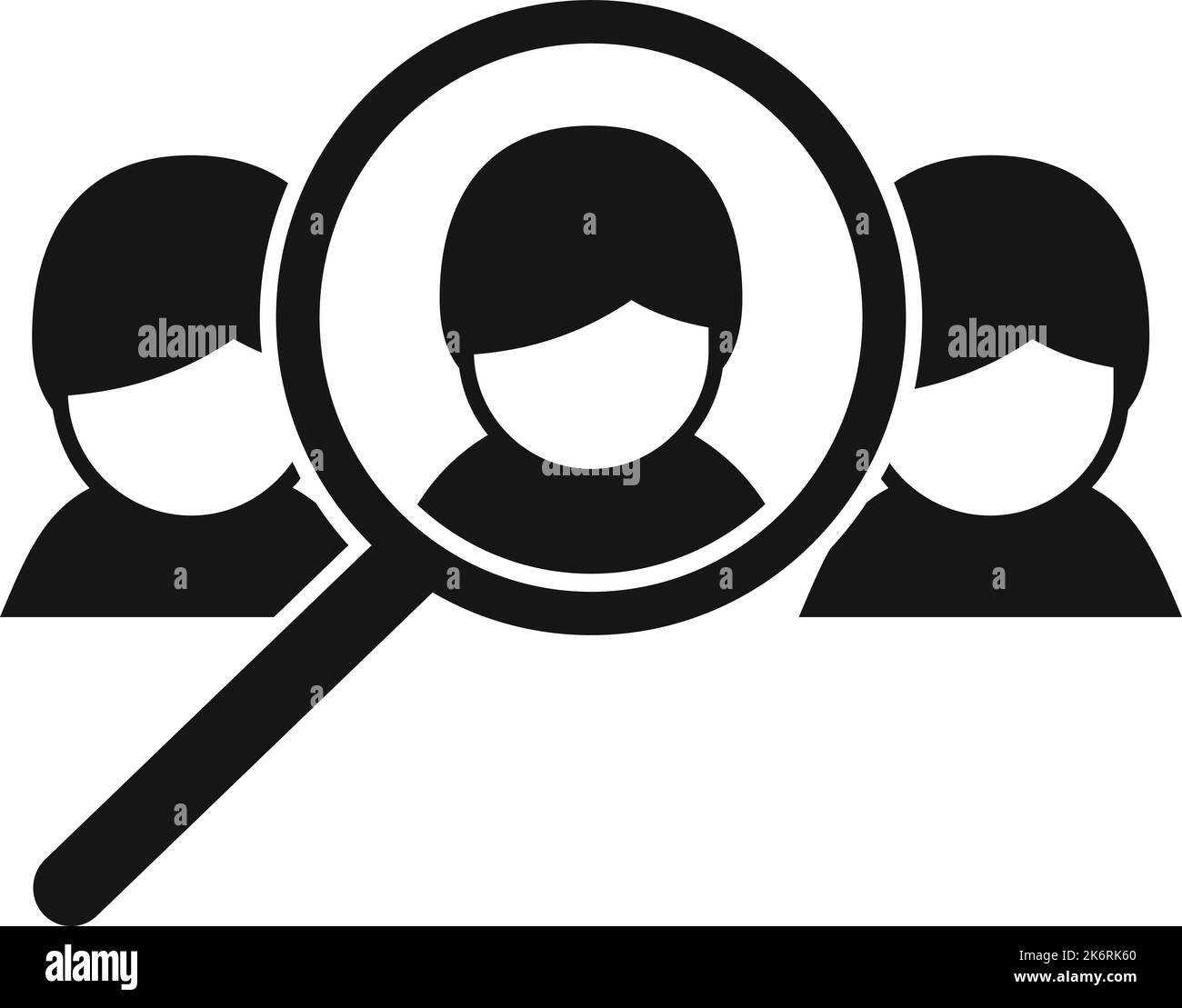 Company people icon simple vector. Target audience. Customer digital ...