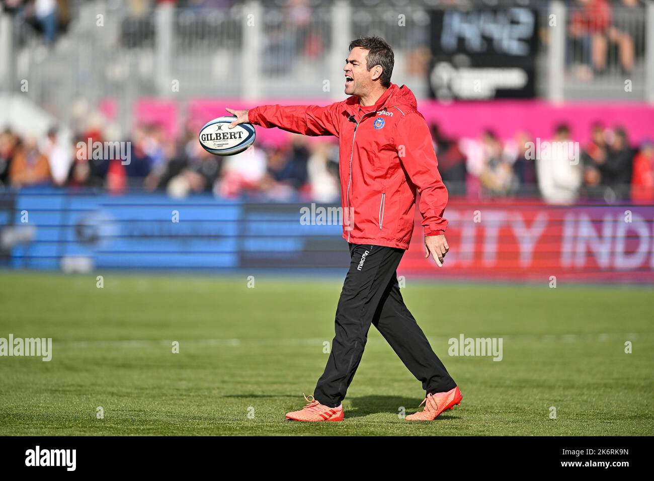 Barnet, United Kingdom. 15th Oct, 2022. Premiership Rugby. Saracens V ...