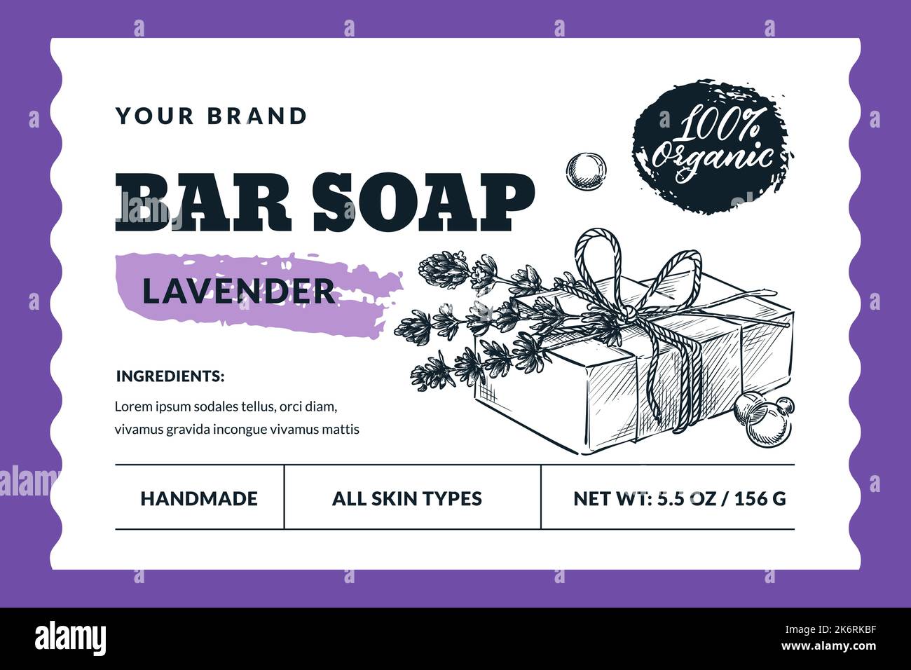 Aromatherapy bar soap bath Stock Vector Images - Alamy