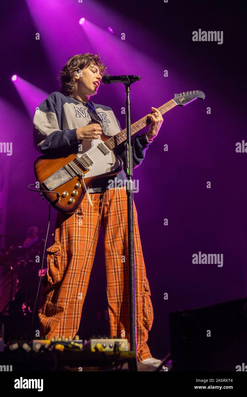 King Princess (Mikaela Mullaney Straus) performs at The Sylvee on ...