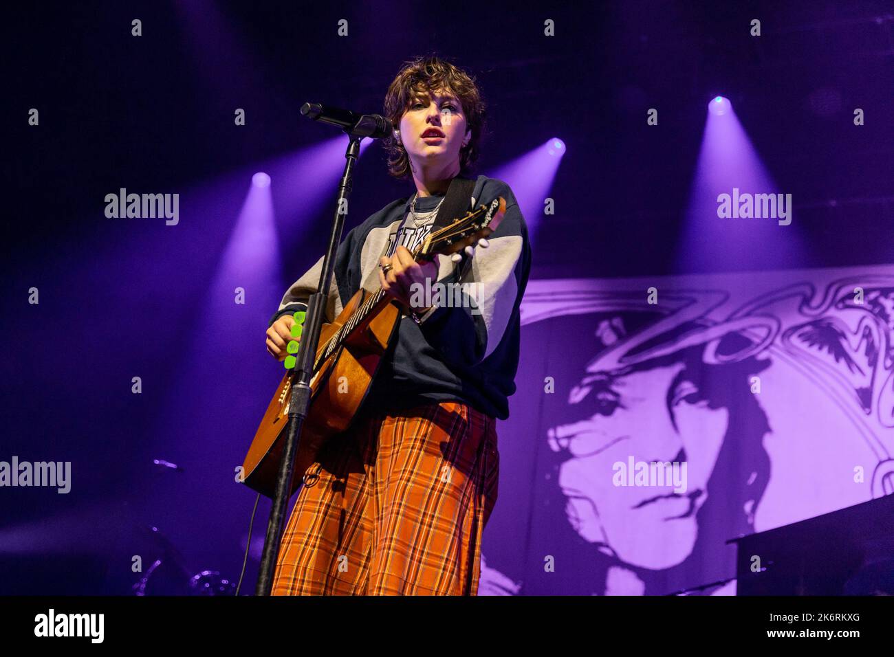 King Princess (Mikaela Mullaney Straus) performs at The Sylvee on ...