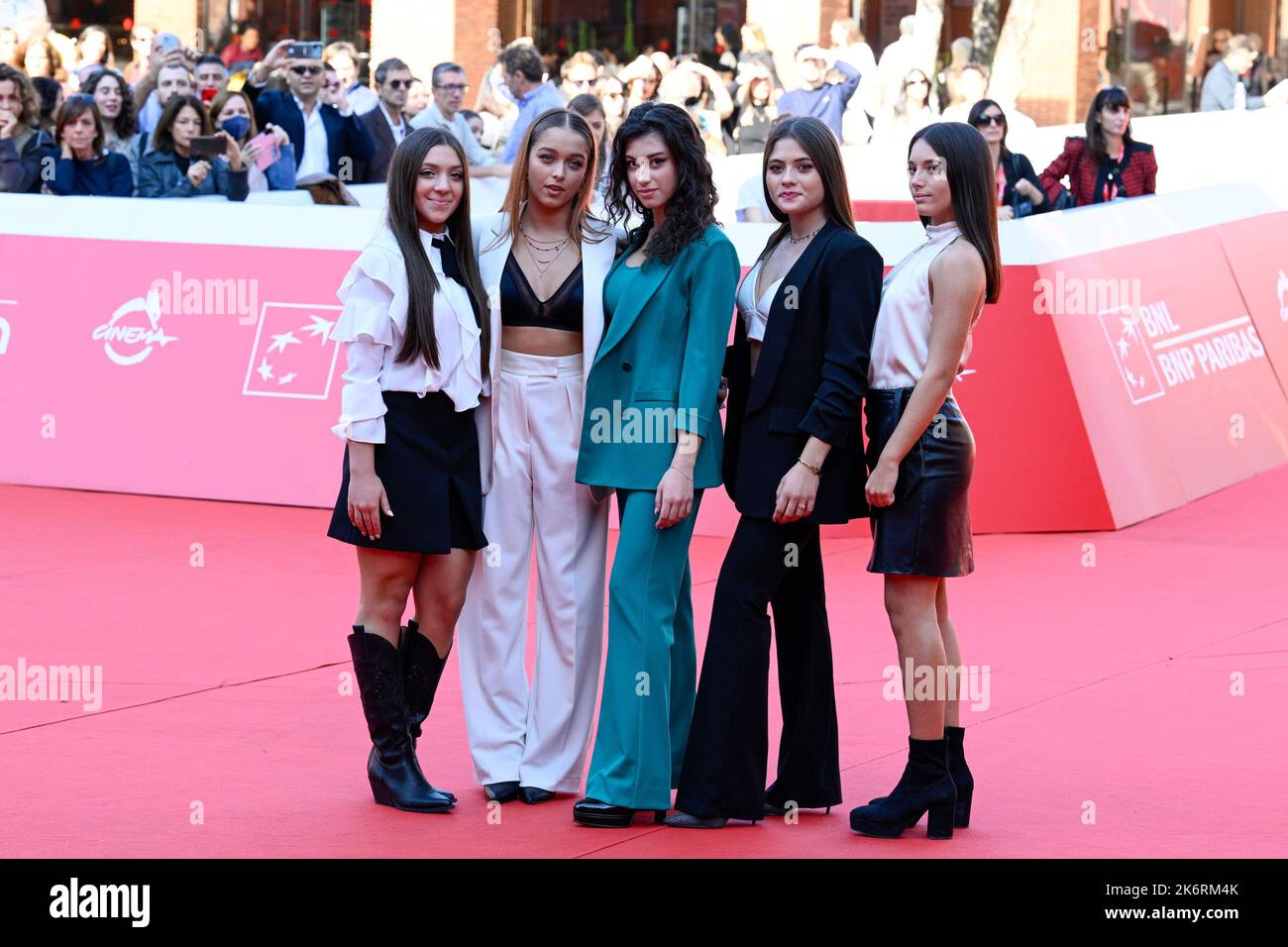 Rome, Italy. 15th Oct, 2022. ROME, ITALY - OCTOBER 15: (L-R) Giada ...