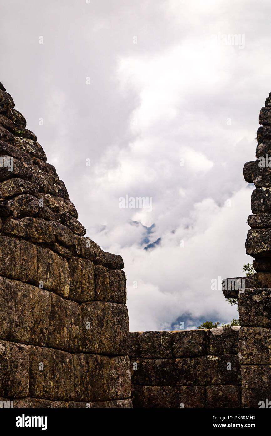 Exploring the Peruvian Wonder of the World, Machu Picchu. This photo ...