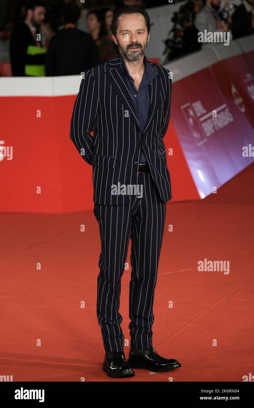 Rome, Italy. 14th Oct, 2022. Sergio Romano, an actor of "Romulus" film ...