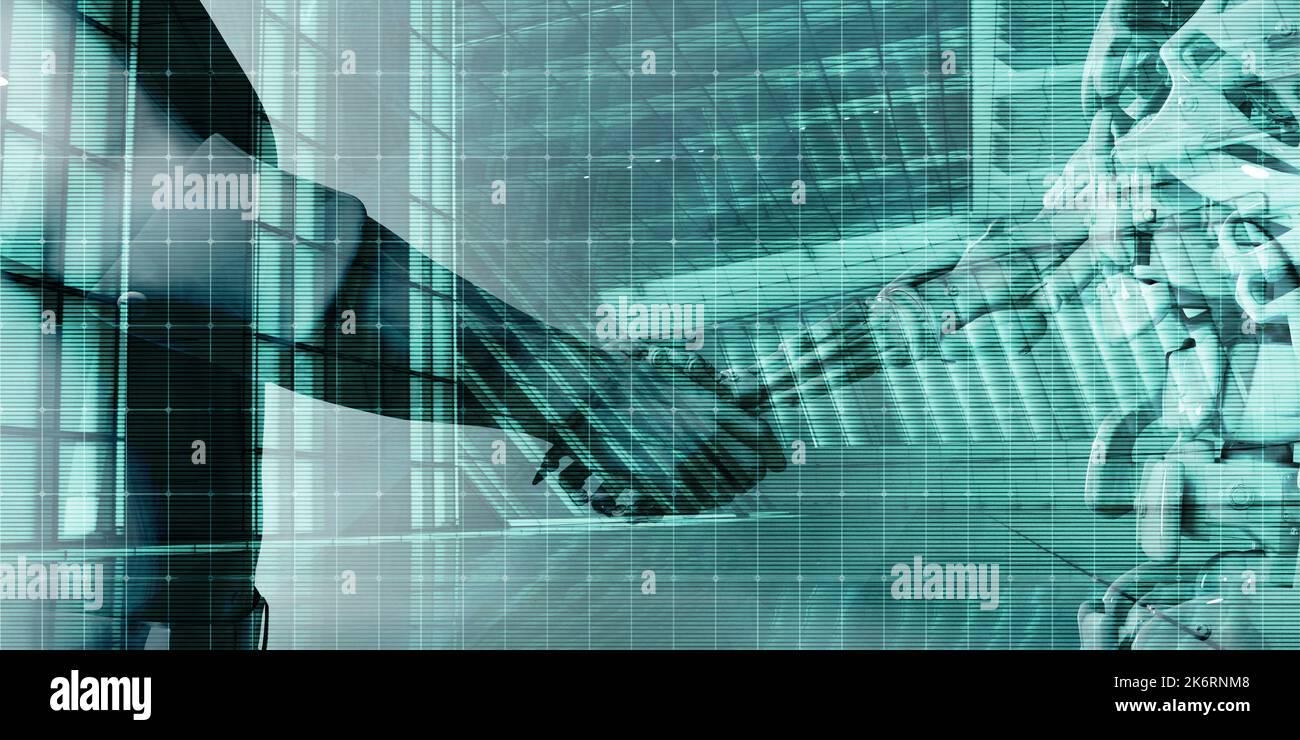 Human Robot Collaboration in Manufacturing as Labor Solution Stock ...