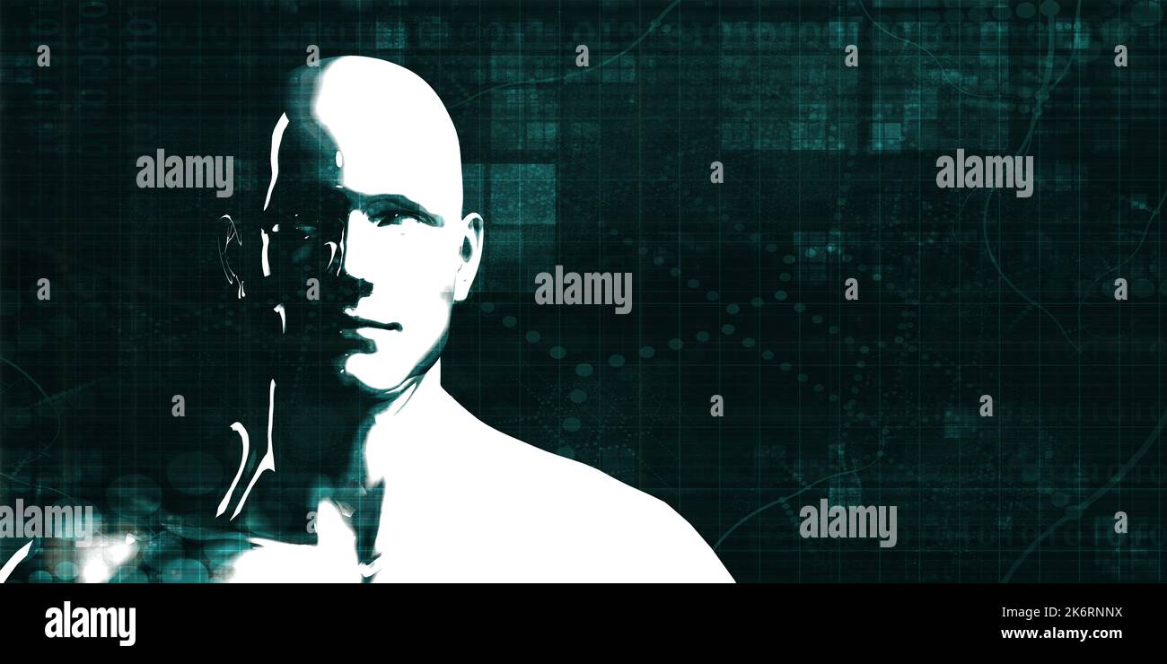 Business Technology Background with Futuristic Creative Abstract Stock ...