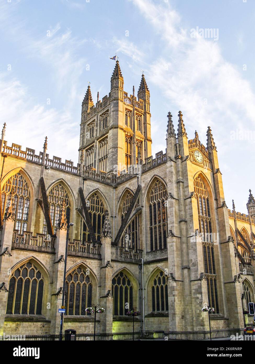 Bath Abbey example of ornate Gothic architecture in United Kingdom ...